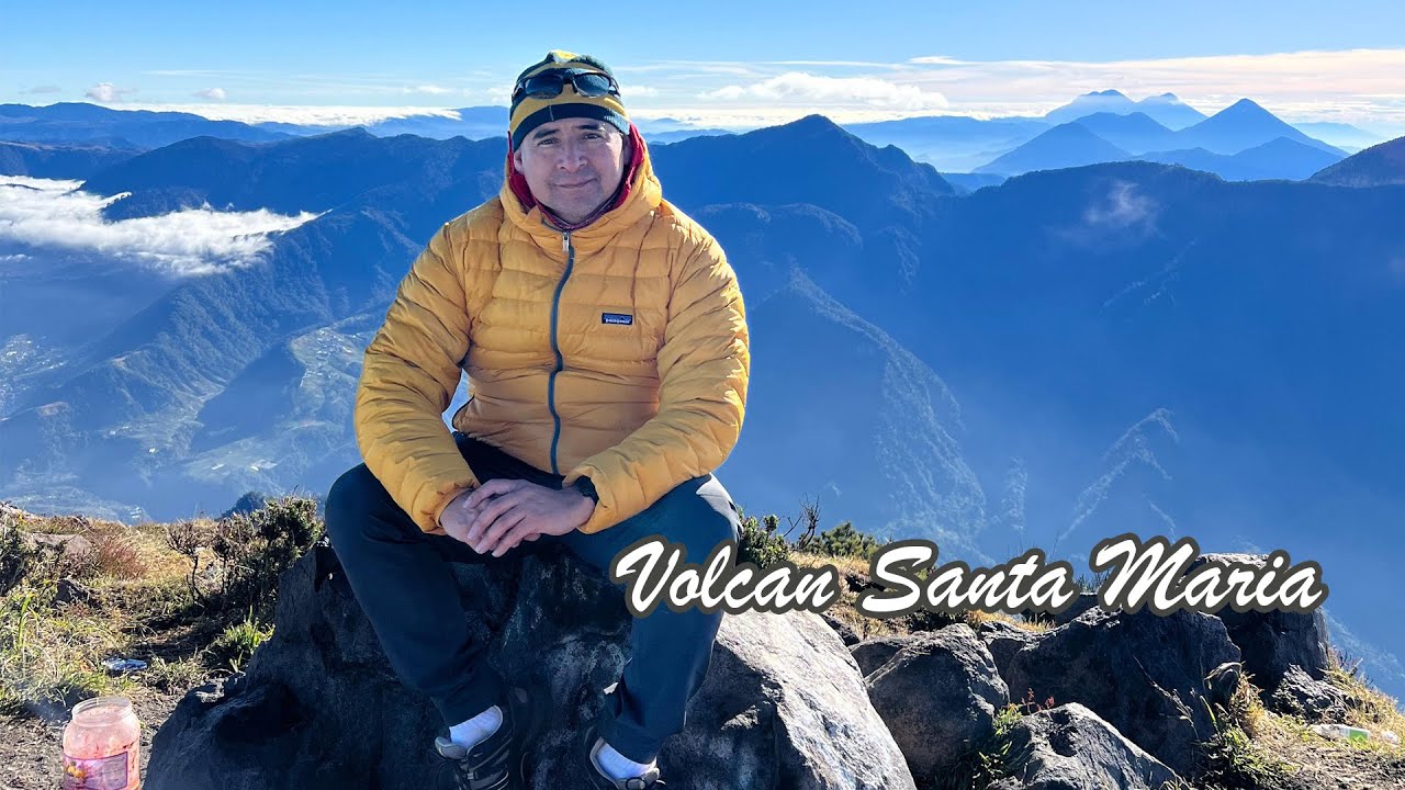 Volcan Santa Maria - YouTube