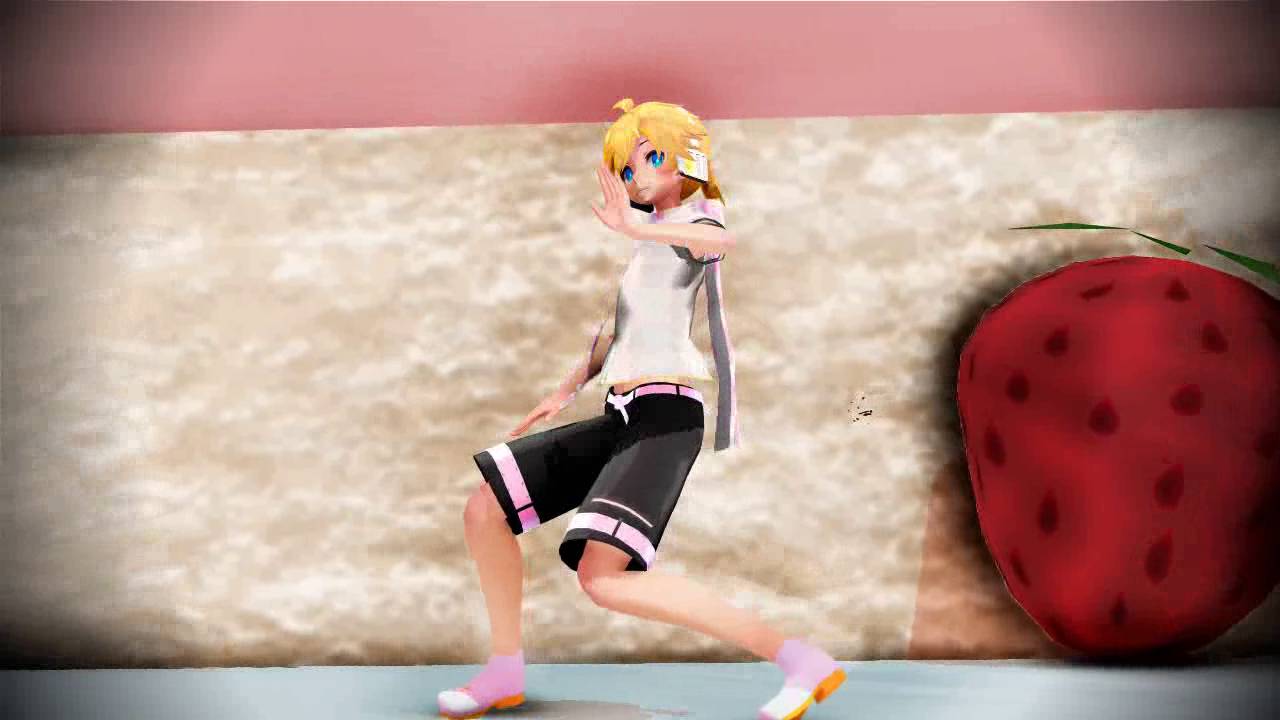 MMD TDA Len Sweat Candy - Candy Candy - YouTube