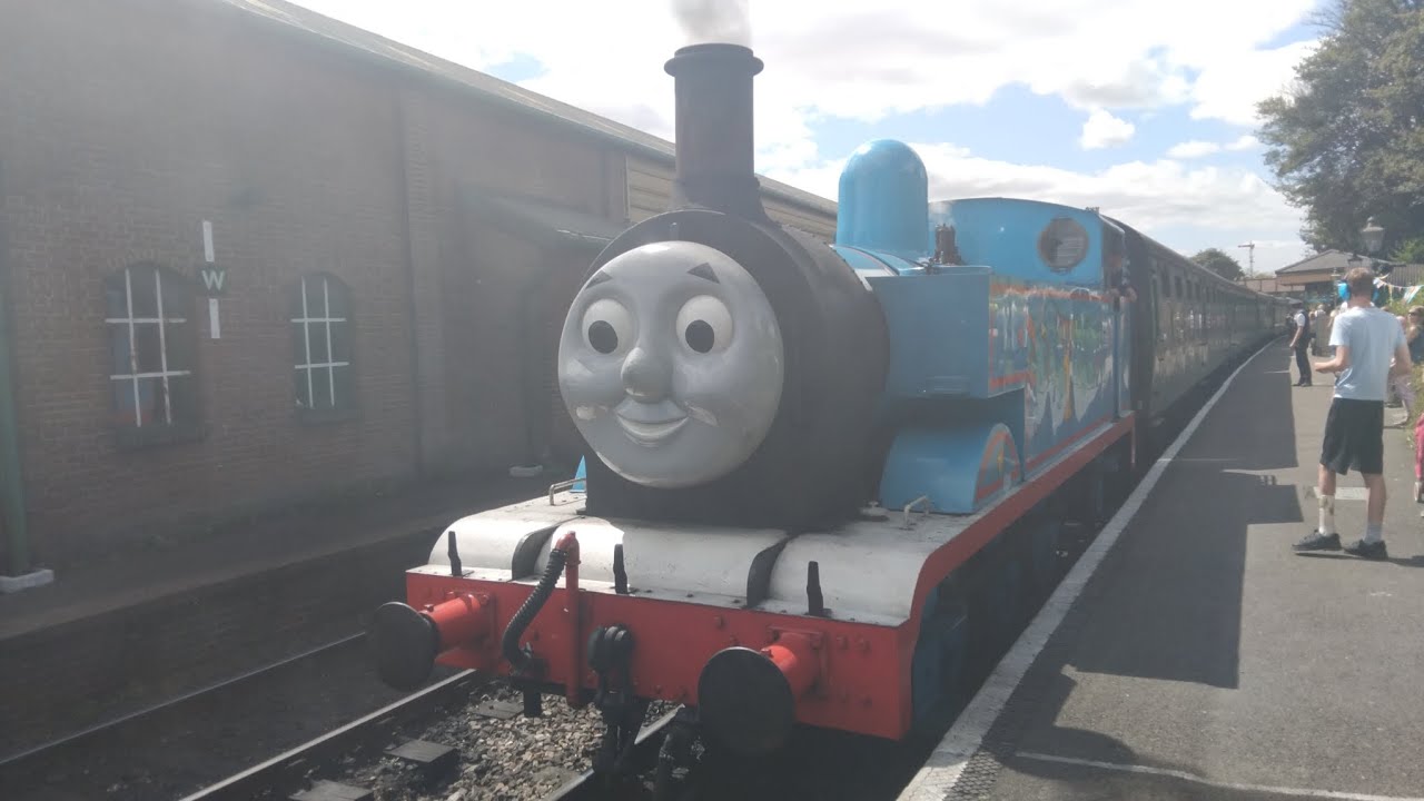 (Day Out With Thomas 2025 Event) - Thomas Arriving Back at Ropley ...