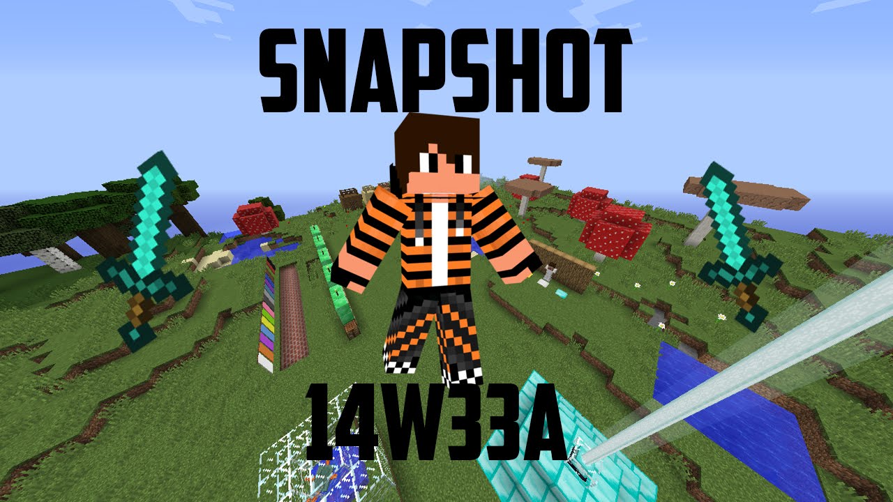 SnapShot 14W33A ! - Minecraft - YouTube