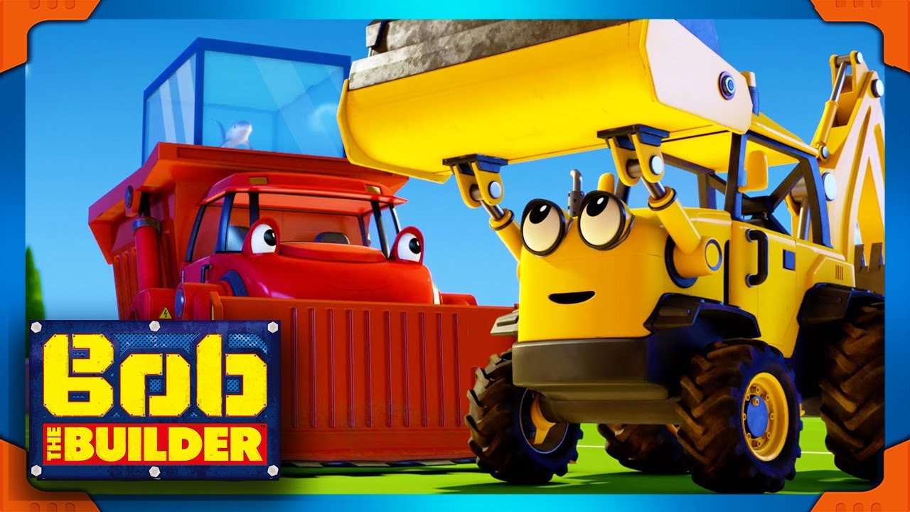 Scoop Gets A Shark 🦈 (Compilation) | Bob the Builder | Cartoons for ...
