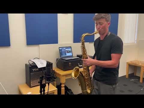 Scott Hamilton - Shiny Stockings Solo (Transcription)