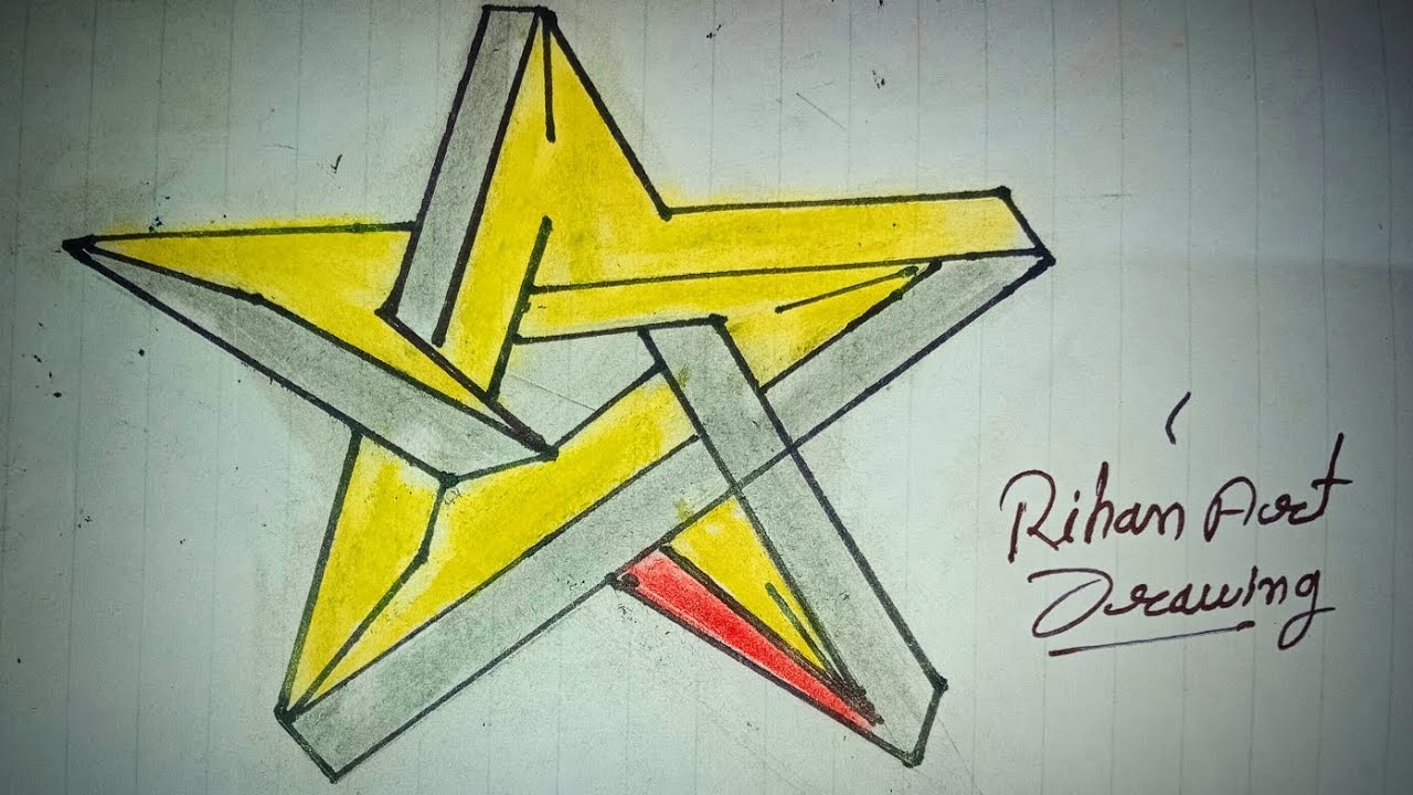 👑 How to draw a star for kids easydrawing.#$tar#howtodraw 🌟🔯 - YouTube