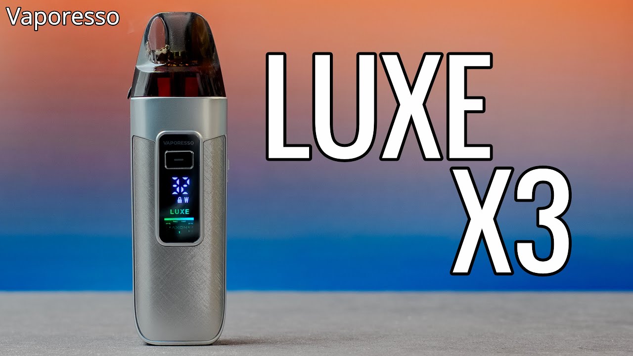 The LUXE X3 comes with New Dual Coil Pods - YouTube