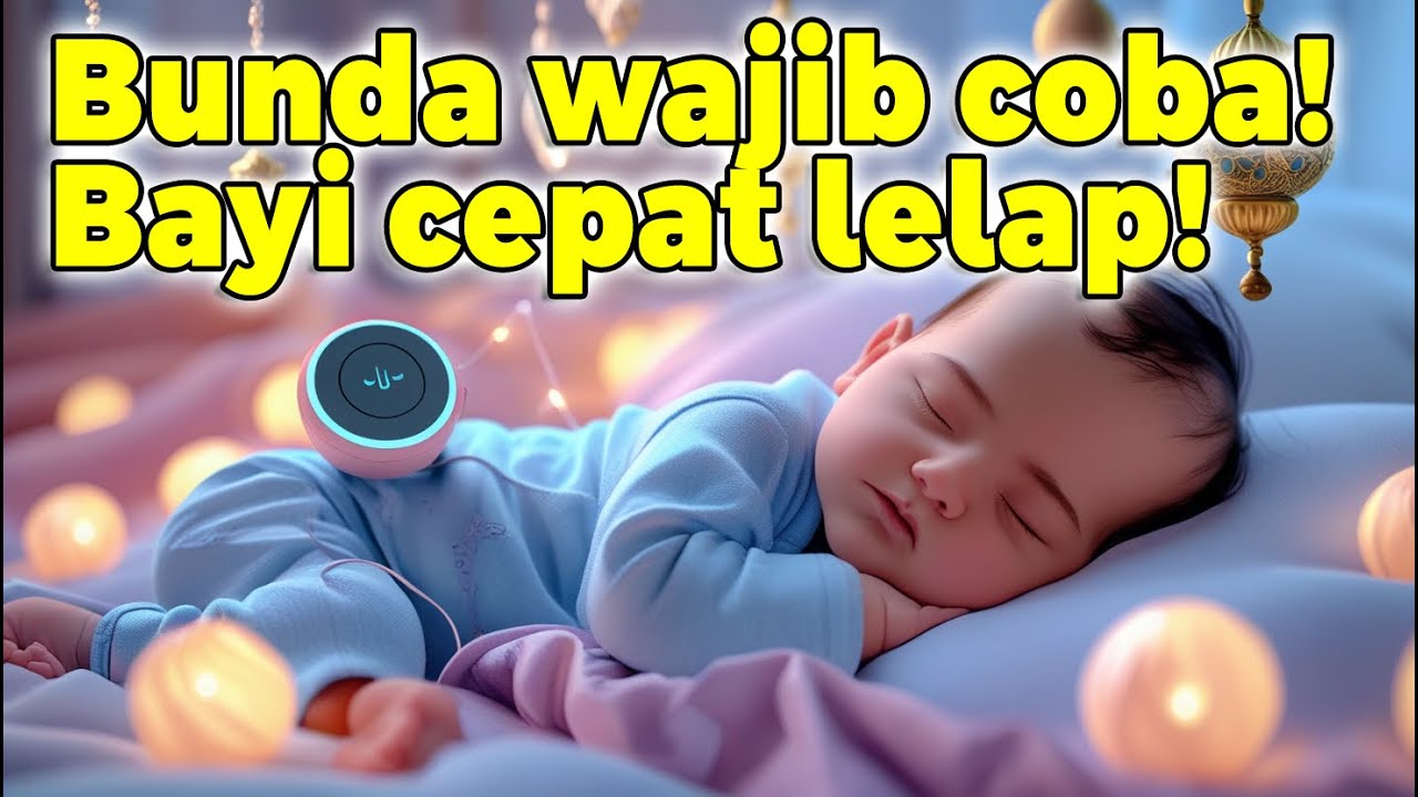 99% AMPUH! Sholawat Pengantar Tidur Bayi, Tenang & Nyenyak Sepanjang ...