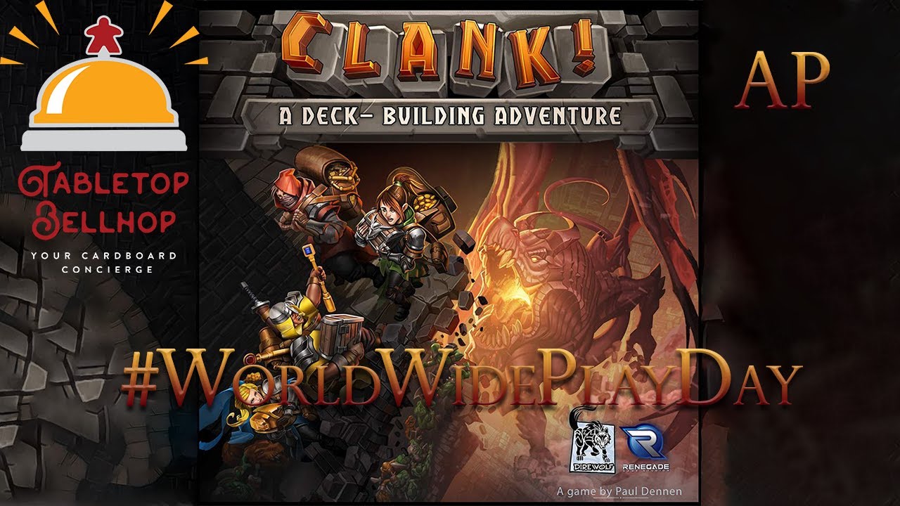 Clank! A Deck-Building Adventure - Board game actual play. Watch us ...