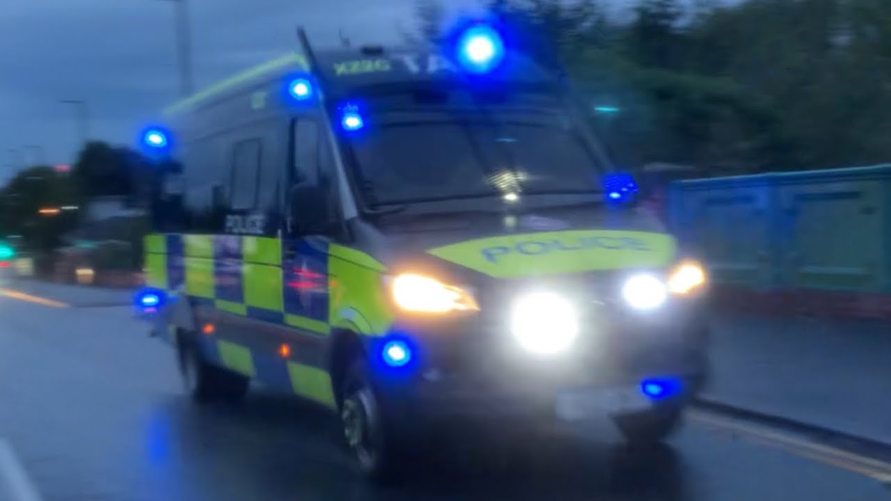 Marked Mercedes Benz Sprinter Tactical Aid Unit Responding Greater ...