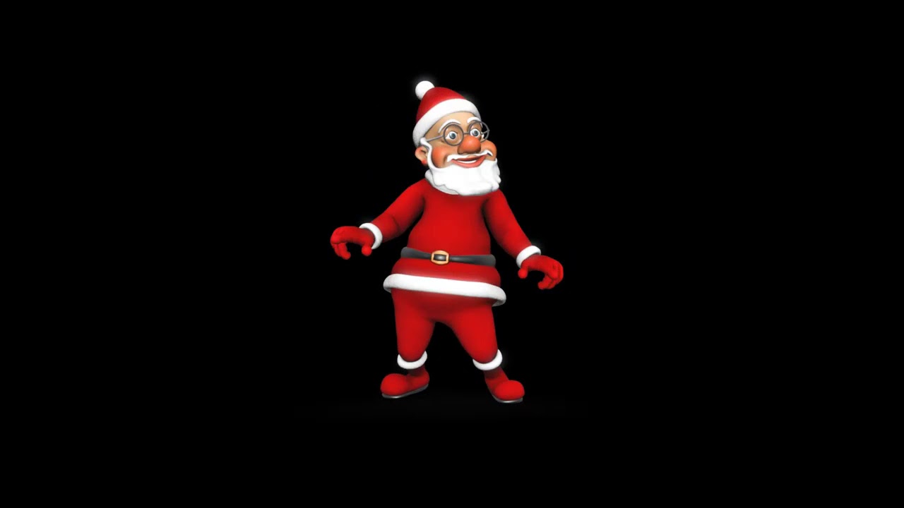 Santa dance-FOOTAGE - YouTube