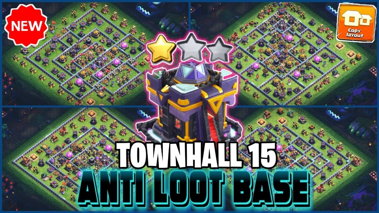 TOP10 BEST TH15 FARM BASE WITH LINK || TH15 FARM BASE ANTI LOOT || TH15 ...