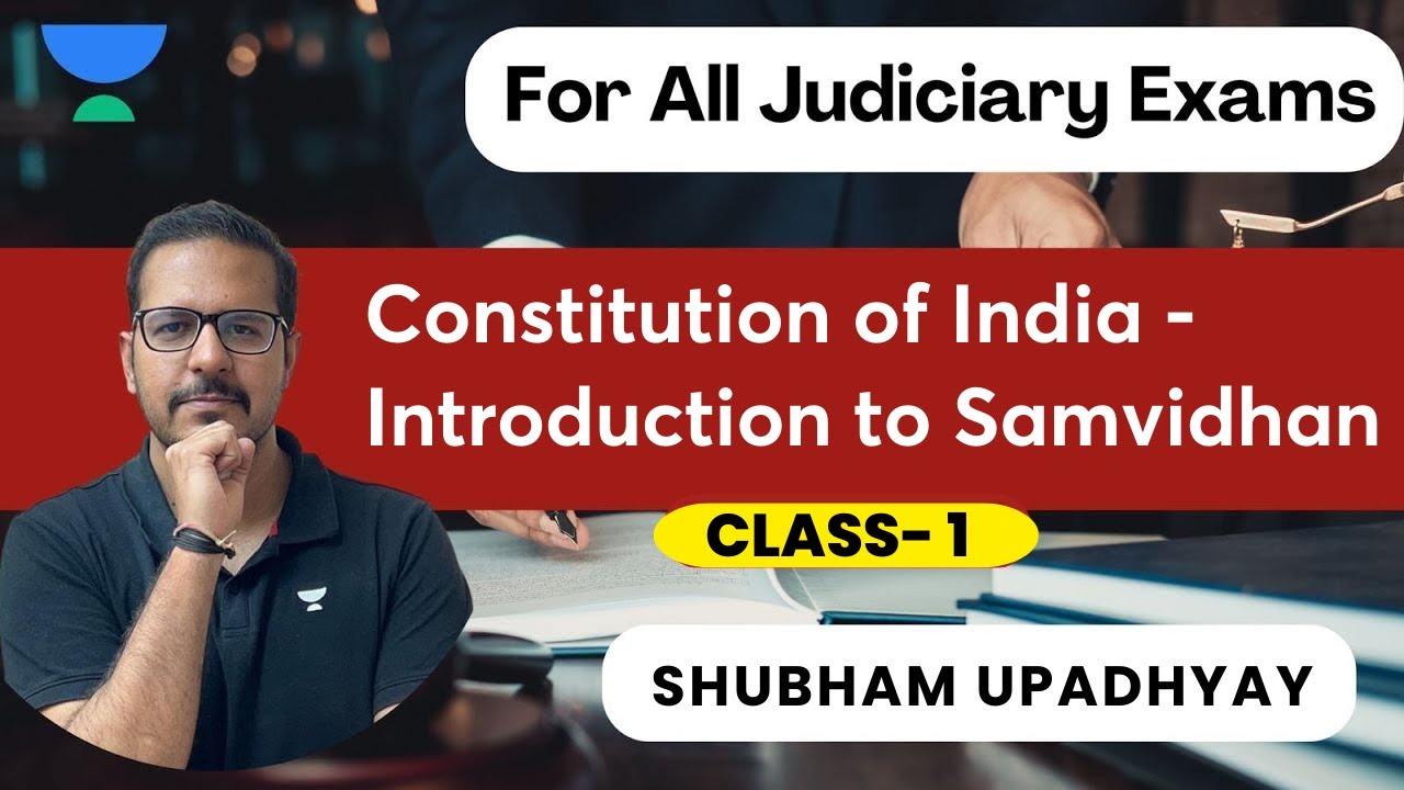Constitution of India - Introduction to Samvidhan | Class - 1 | Shubham ...