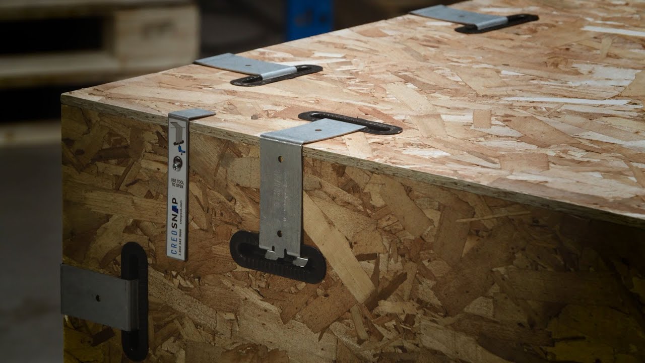 Creosnap: the intelligent wood crate assembled without nails or screws ...