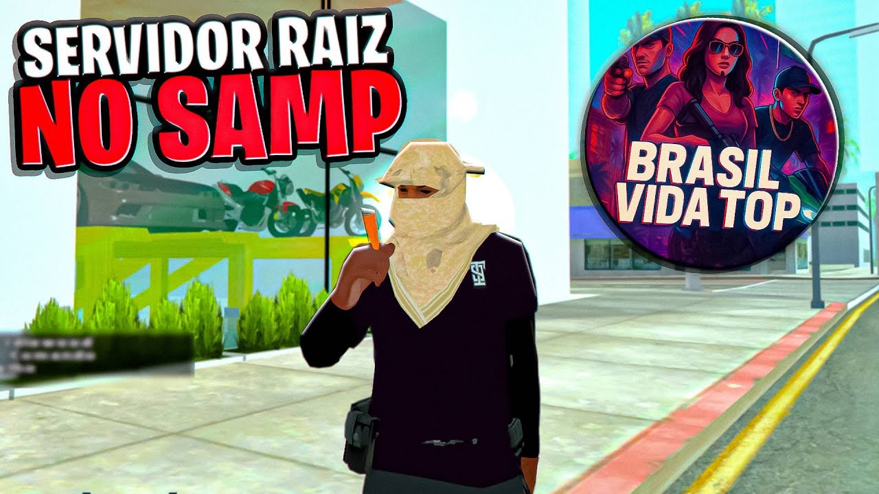ISSO É UM SERVIDOR RAÍZ NO SAMP!🔥(VIP GRÁTIS) - GTA ANDROID/PC - YouTube