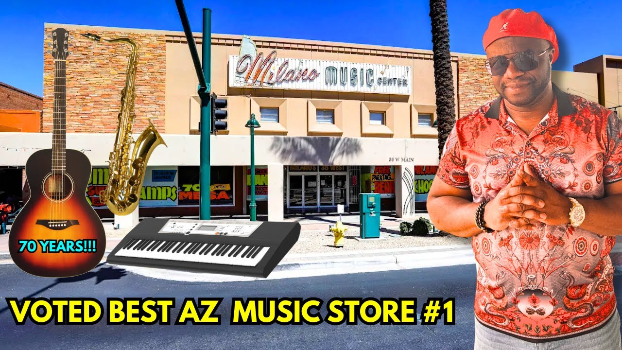 70 YEAR MUSIC STORE - Milano Music AZ @MilanoMusicCenter with ...