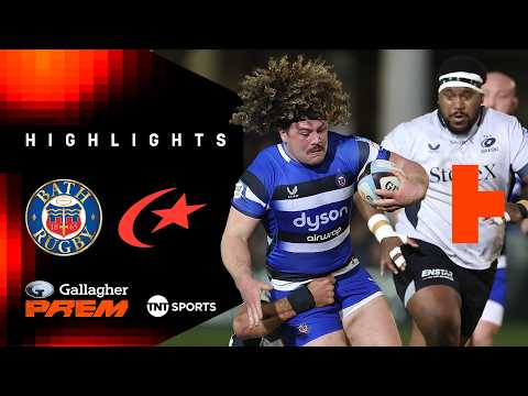 SCINTILLATING WIN! 🤩 | Bath vs Saracens | Gallagher PREM Rugby Highlights