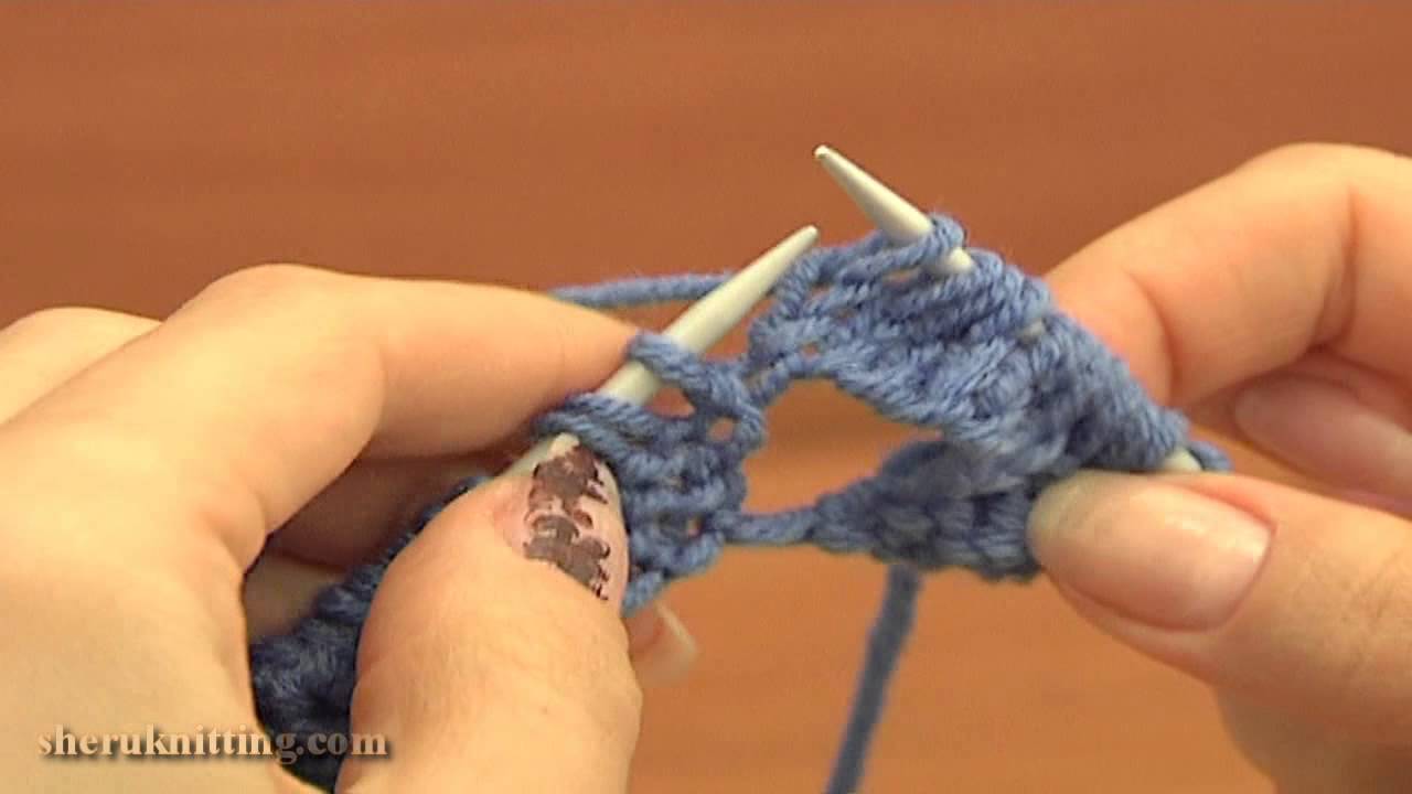 Knitting Tube Stitch Pattern Knitting Tutorial 17 Stitch Pattern ...