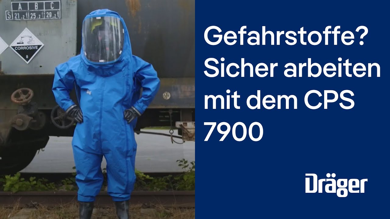 Maximaler Schutz am Arbeitsplatz: Der Dräger CPS 7900 Schutzanzug im ...