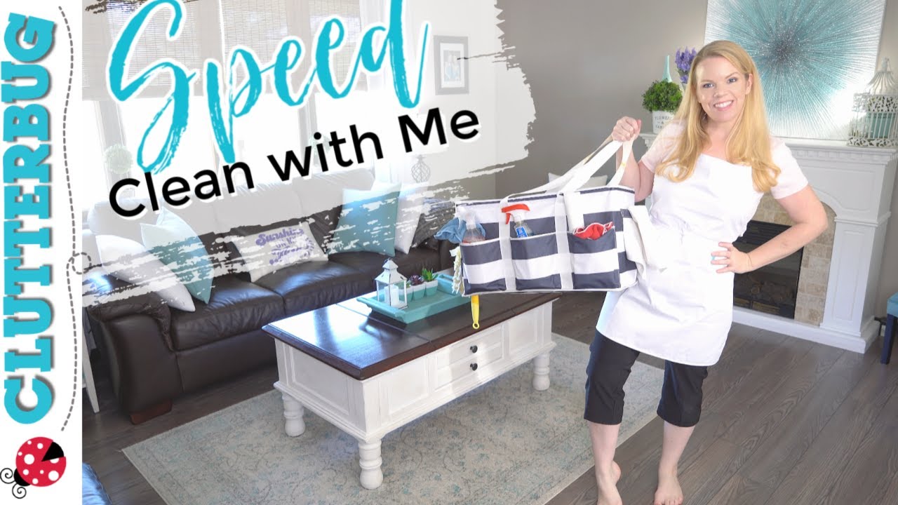 🧹5 Speed Cleaning Tips - Speed Clean with Me 🧽 - YouTube