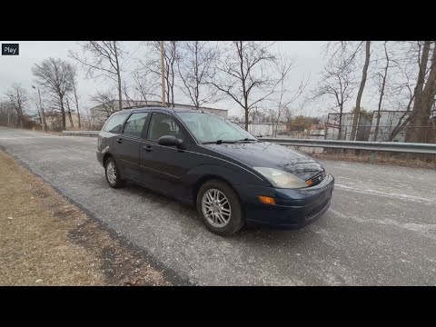 4K Review 2002 Ford Focus ZTW Station Wagon Virtual Test-Drive & Walk ...