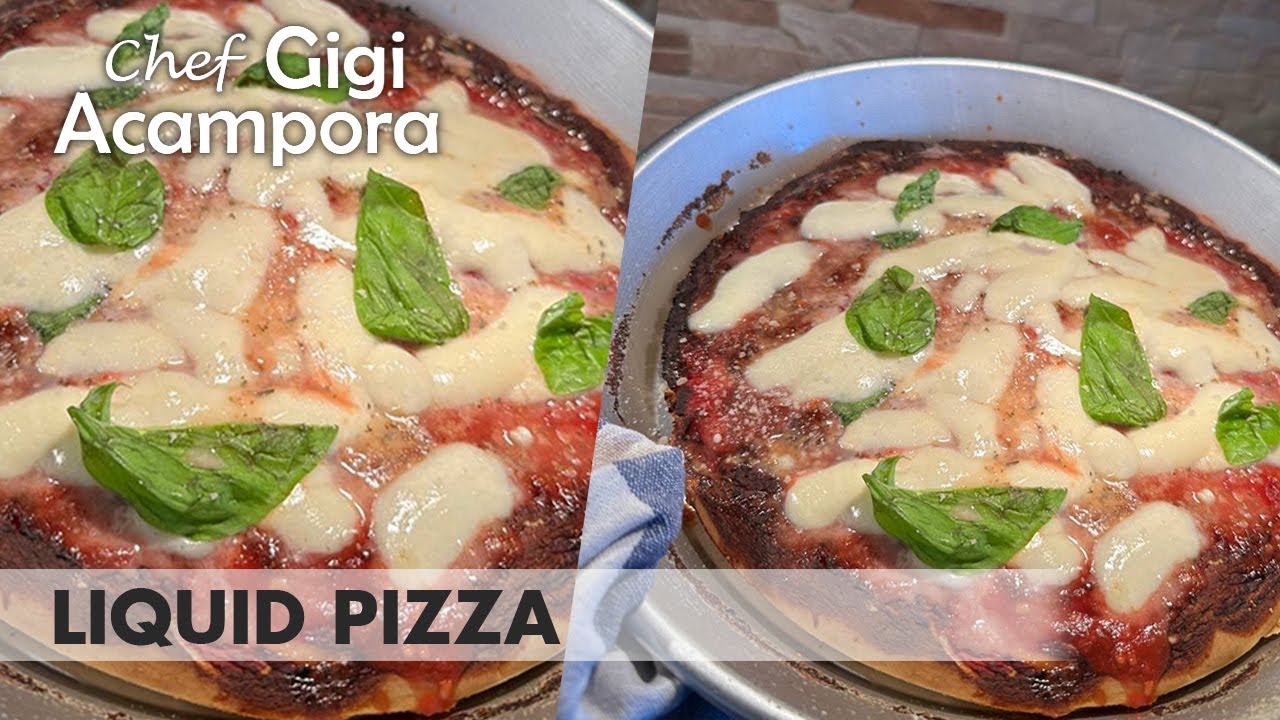 LIQUID PIZZA PRONTA IN SOLI POCHI MINUTI - RICETTA SEMPLICE PER TUTTI ...
