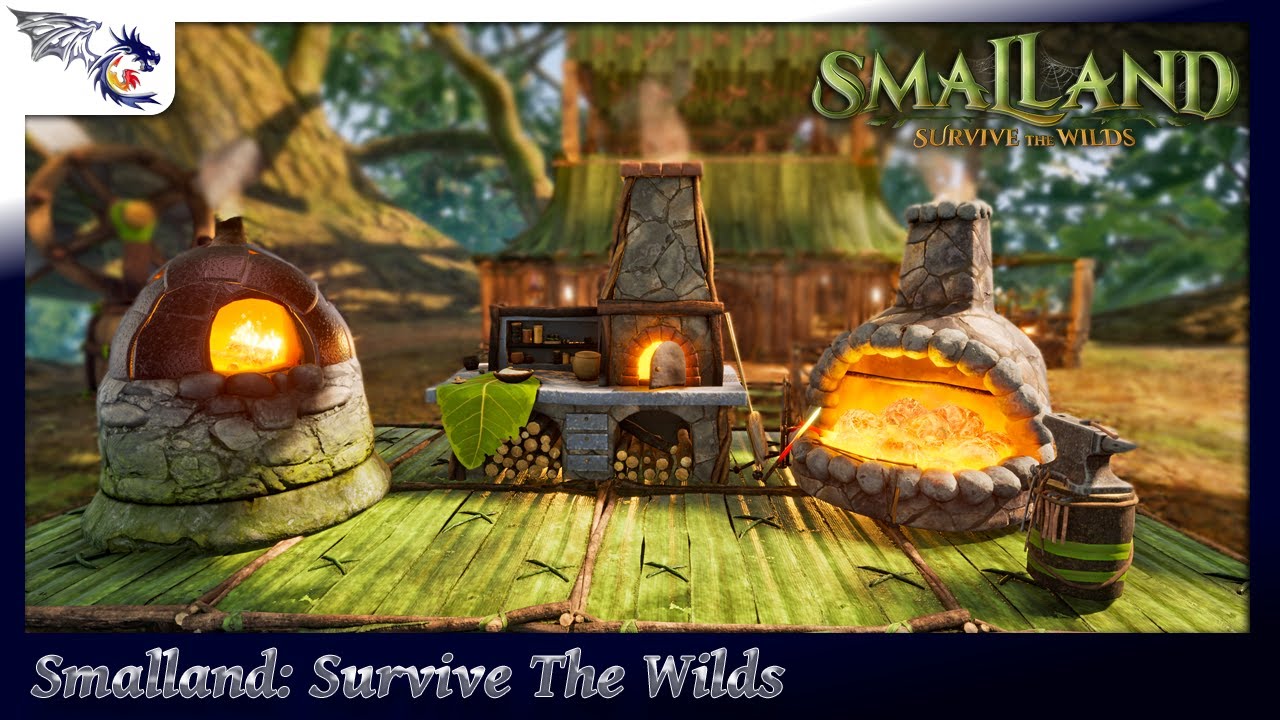 Building The Forge, Stone Oven & Furnace | Smalland: Survive The Wilds ...