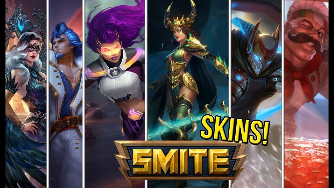 SMITE | PROBANDO LAS SKINS DEL PATCH 5.16 | PTS! - YouTube
