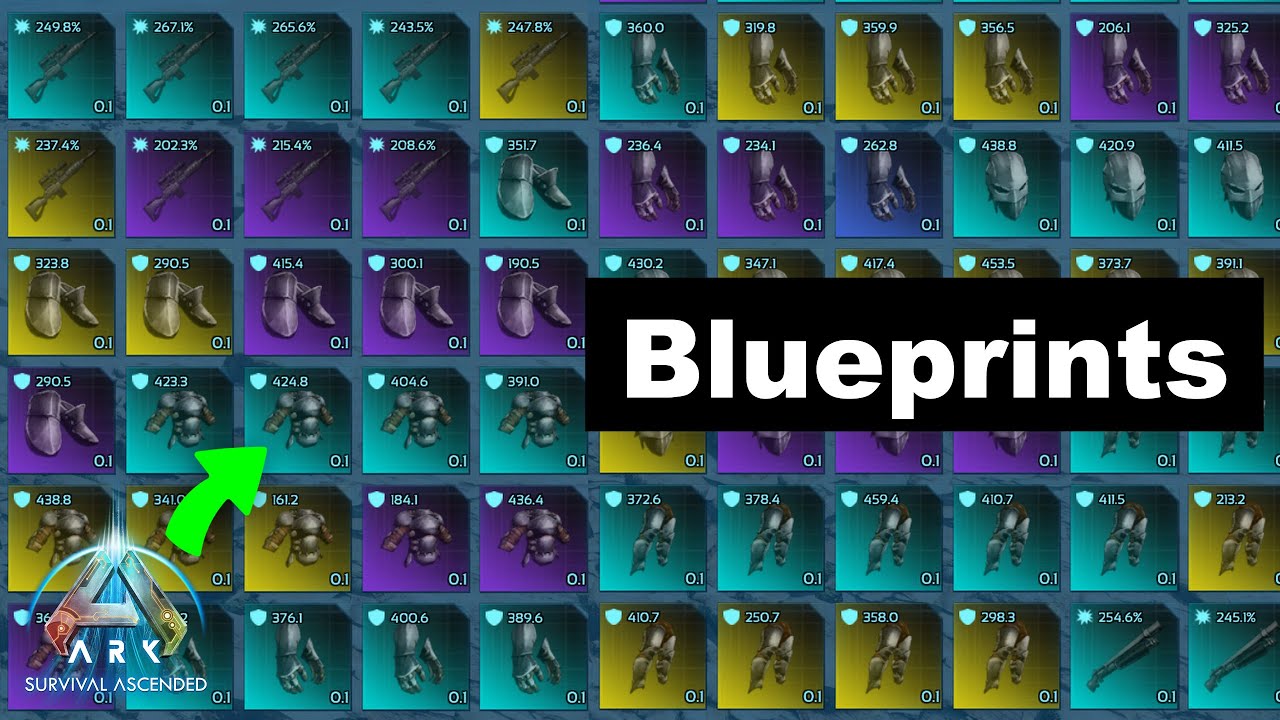 Blueprints Farm Guide Cave Loot Deep Sea Supply Drop Ark Survival