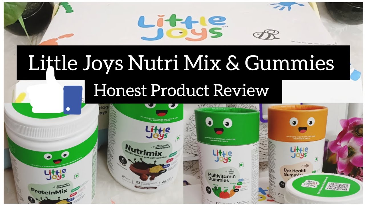 Little Joys Nutrimix & Multivitamins Gummies 👌👌 little joys ProteinMix ...