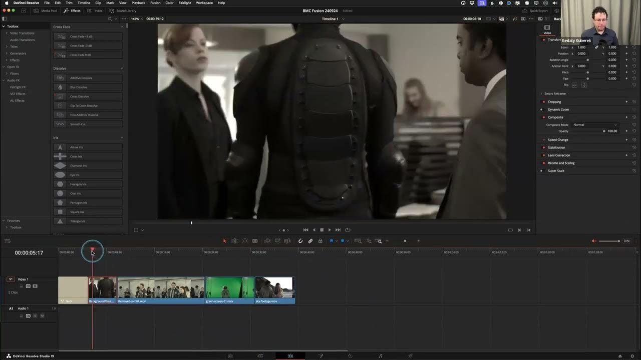 VFX Class: Using Davinci Resolve Fusion - YouTube