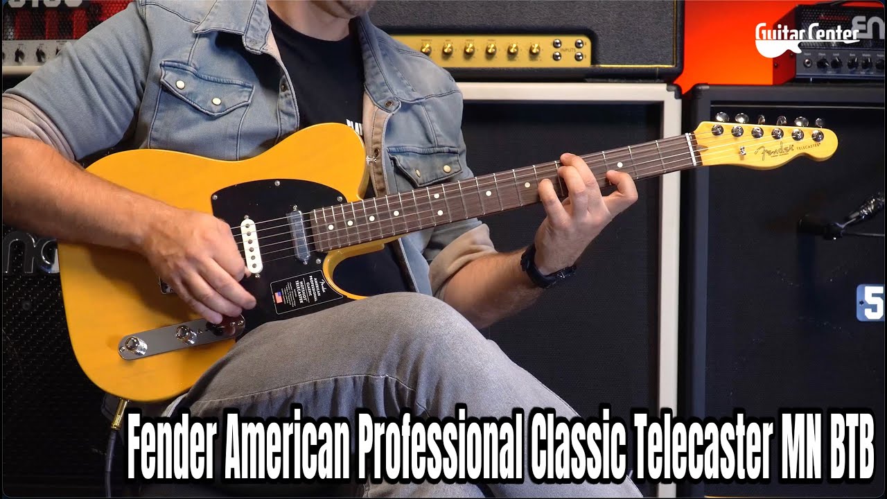 Fender American Professional Classic Hotshot Telecaster RW BTB | TV ...