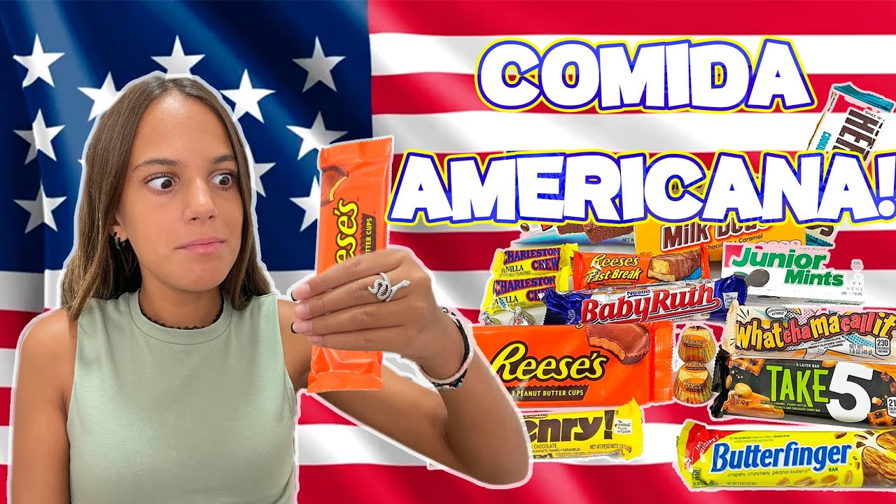 🇺🇸 Pobrando COMIDA AMERICANA Muy RARA 🍫 Dulces EEUU 🍩 ESTADOS UNIDOS 🍿 ...