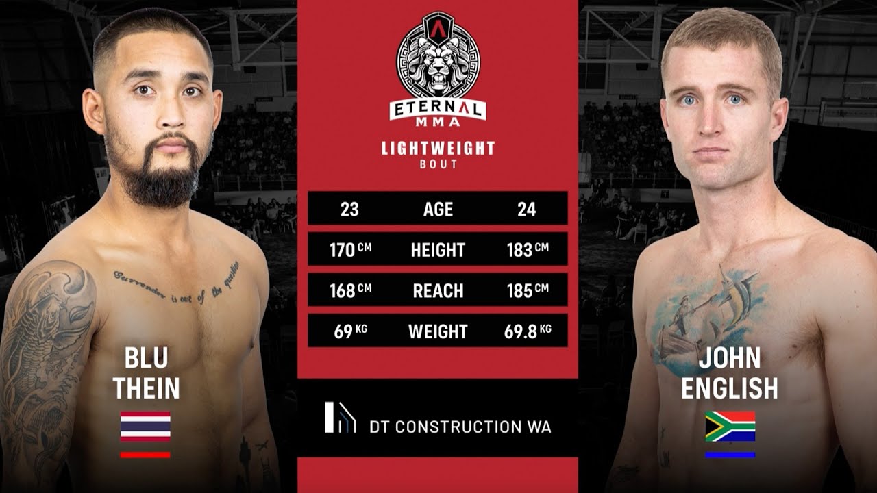 ETERNAL MMA 66 - BLU THEIN VS JOHN ENGLISH - MMA FIGHT VIDEO - YouTube