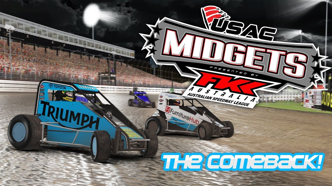 iRacing: The Comeback?! (Midgets @ Knoxville) - YouTube