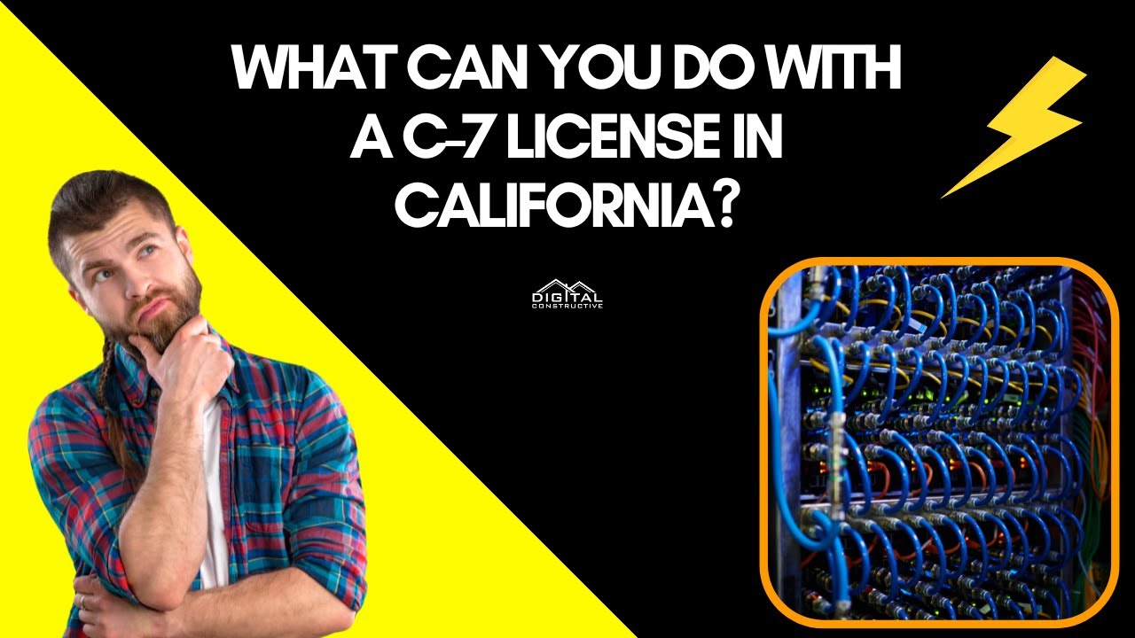 C-7 License 2024 Update! Jobs, Requirements, Exam Review! Low-Voltage ...