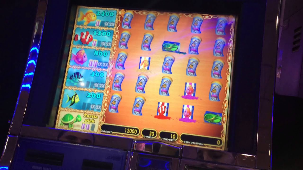 Goldfish Slot Machine Bonus - Fish Food Bonus - YouTube