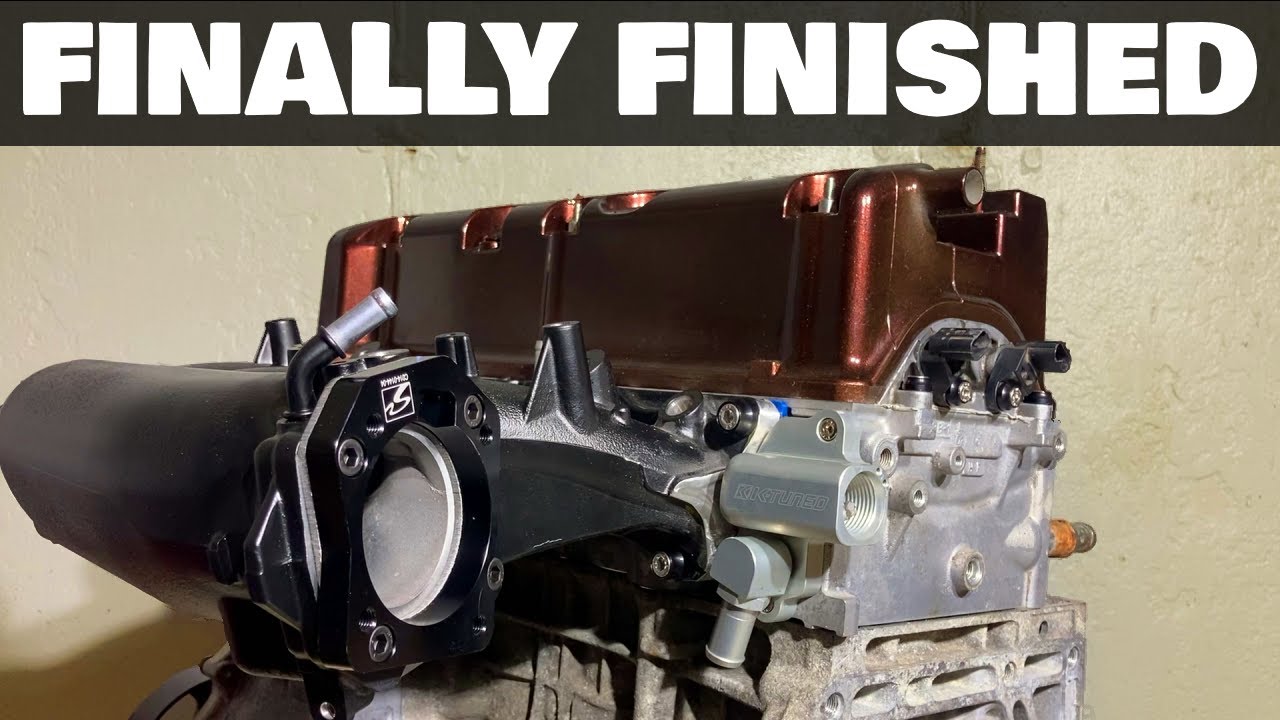 Finishing the K24 | MR2 Build - YouTube