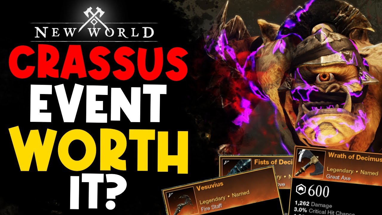 How To Get All Crassus Loot! Is It WORTH IT? ⚔️New World Legacy of ...