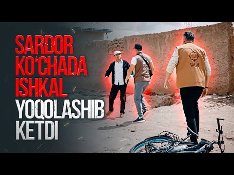 Sardor Rahimxon- Sardor ko’chada ishkal, yoqolashib ketdi. Ohiri chidolmadi, Astag’firulloh.