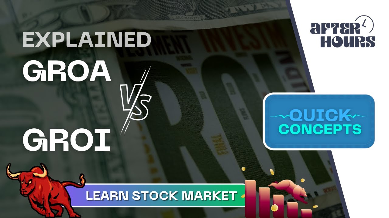 GROA vs GROI | Quick Concepts | Learn Stock Market | After Hours - YouTube
