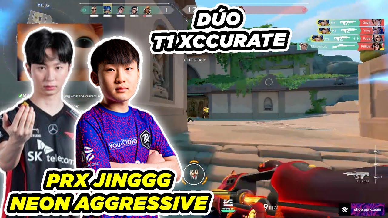 PRX JINGGG NEON & T1 XCCURATE CHAMBER BRUTAL FLICK HARD CARRY 57 KILLS ...