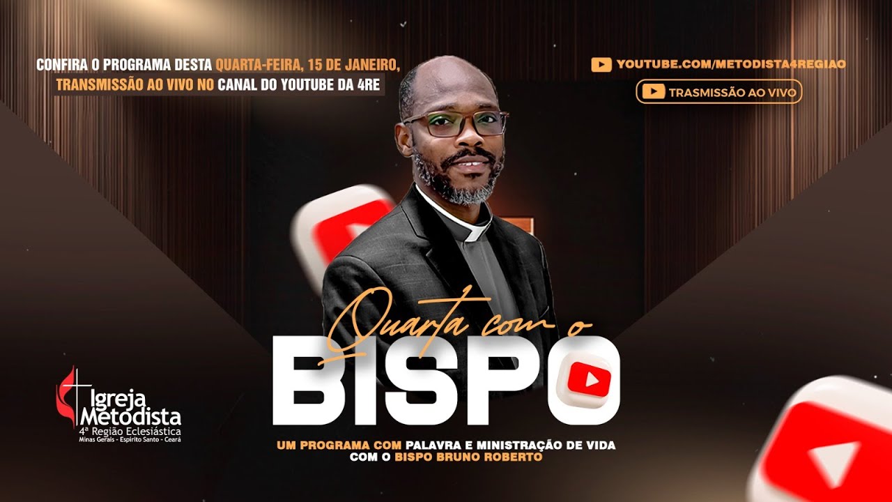 Quarta com o Bispo |15 Janeiro de 2024 | Bispo Bruno Roberto - YouTube