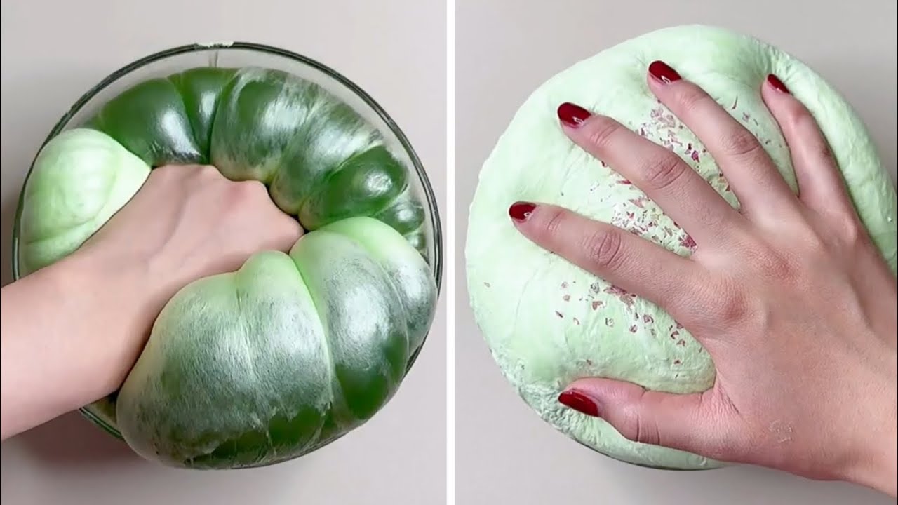 Most Relaxing and Satisfying Slime Videos #10 //Fast Version // SLM ...