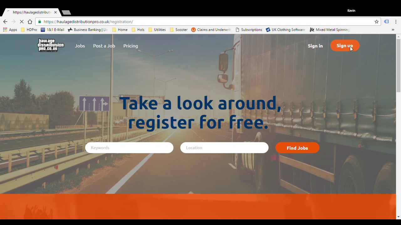 Employer sign up - YouTube