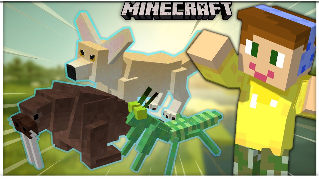 Realistyczne ZWIERZĘTA w Minecraft (1.19.4, 1.20.1, 1.20.2) Wizards ...