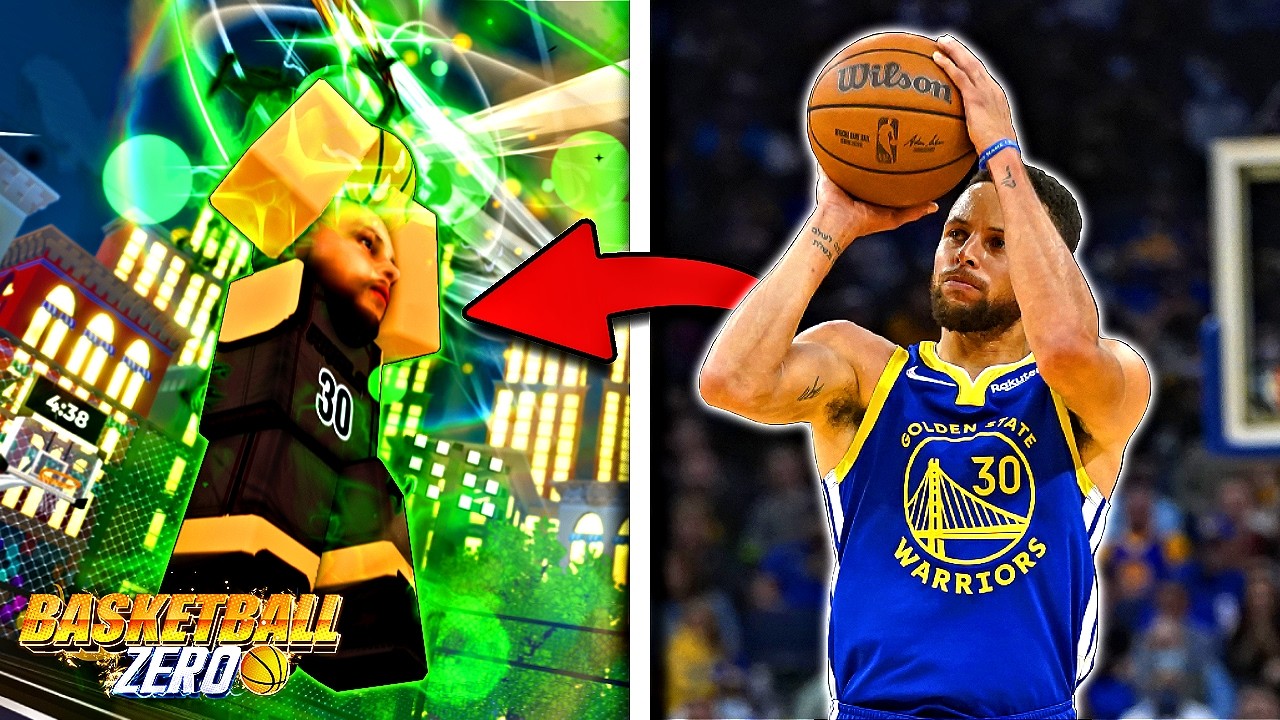 I Became Stephen Curry In Basketball Zero and Went OFF! - YouTube