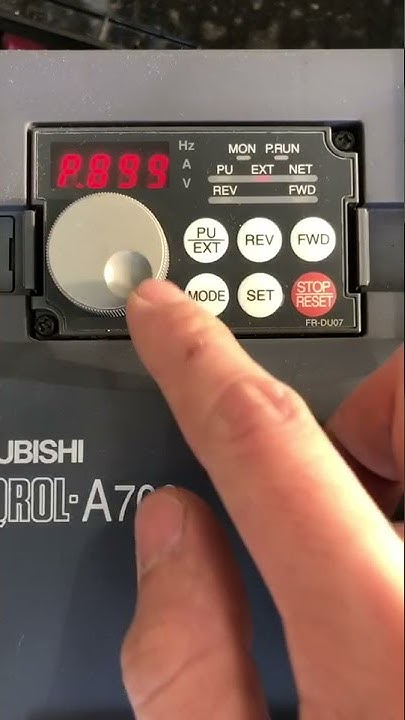 20211125三菱電機 MITSUBISHI インバータ FR-A720-15K A700 3相 200V AC200-240V 汎用インバータ - YouTube