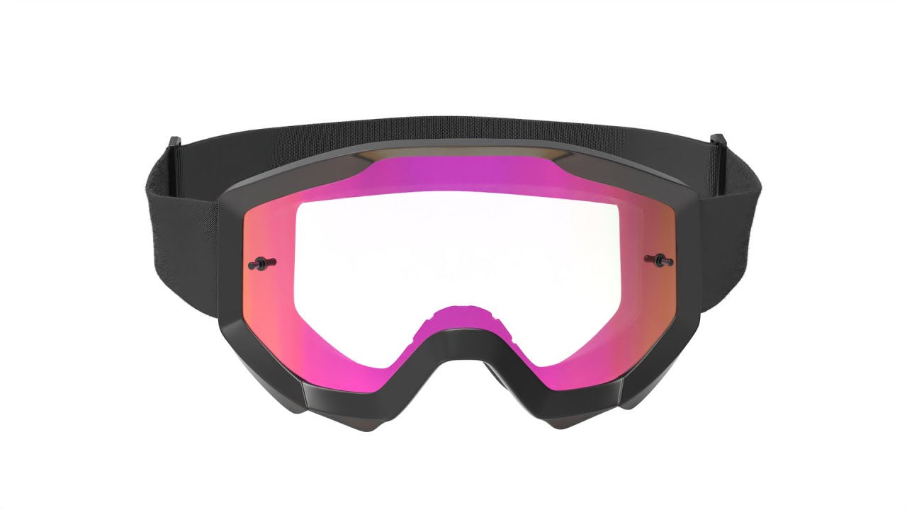 3d Animation of goggles - YouTube