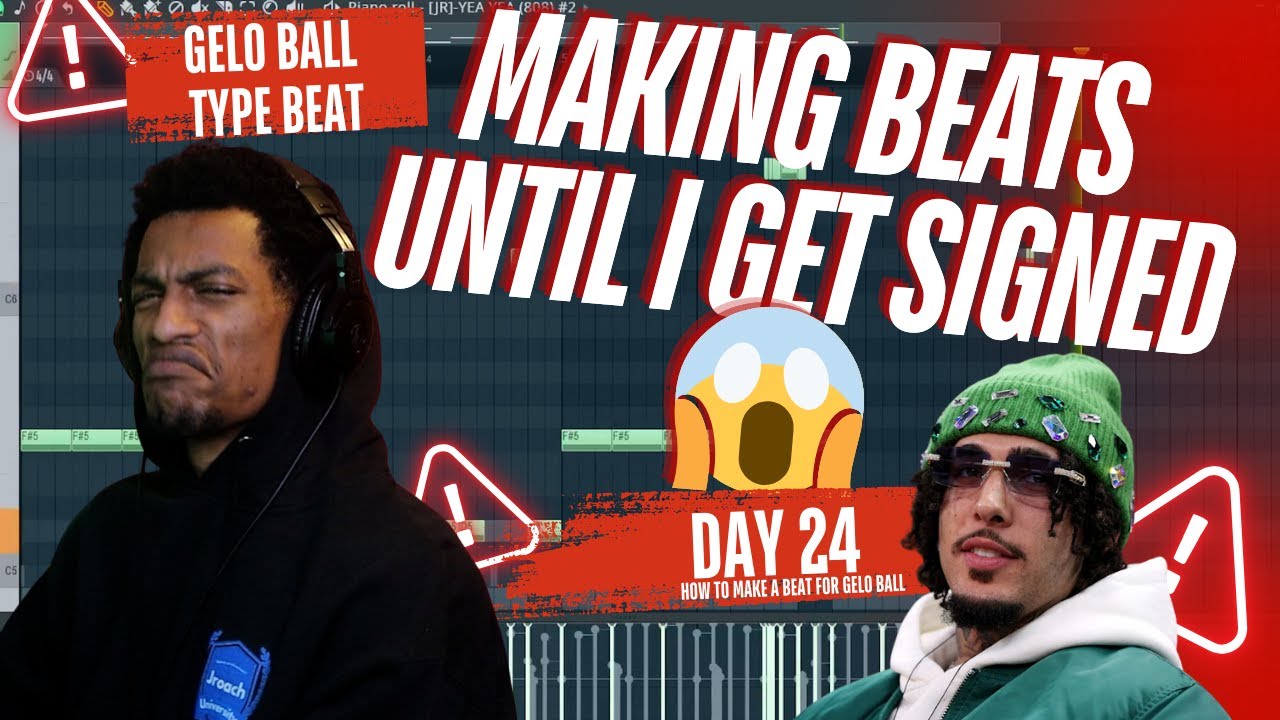 How To Make a Gelo Type Beat....Making Beats Until I Get a Placement ...