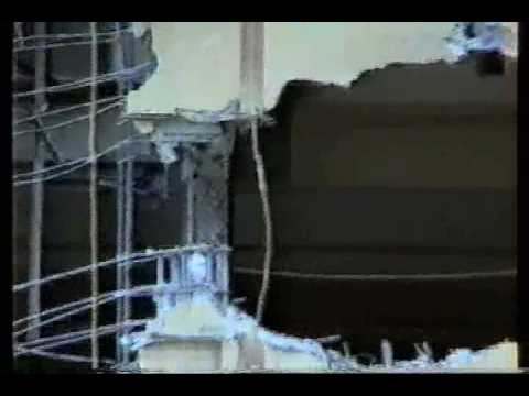 Preparing a Building for Implosion - YouTube