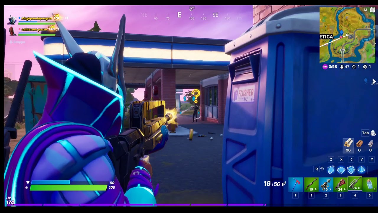 faccio la bataglia reale - YouTube