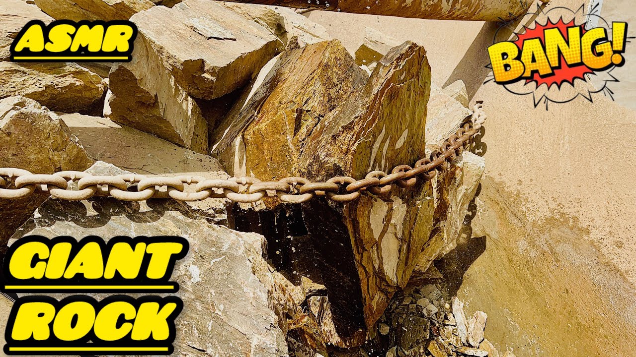 ‼️"Monster Boulder: A Rock of Unbelievable Size#asmrsounds # ...